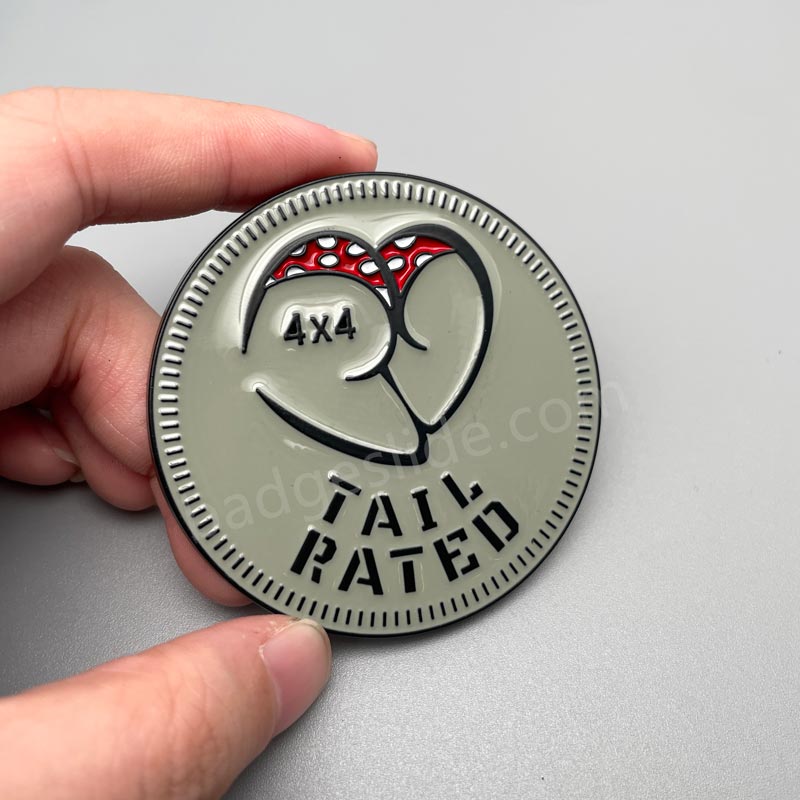 TAIL RATED Metal Car Badge SUVs Emblem – metaloving